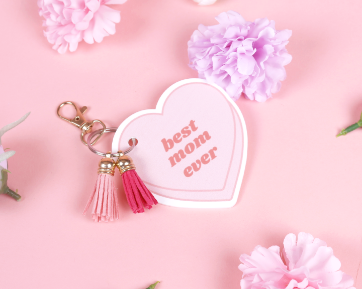 Best Mom Ever Keychain - Fluorescent Studios | Your Personal Gifting Genie