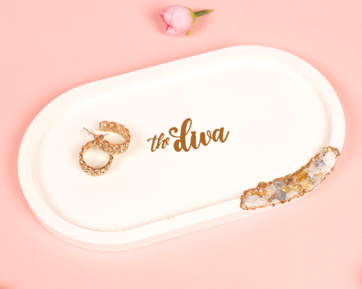 The Diva Trinket Tray – Fluorescent Studios | Your Personal Gifting Genie