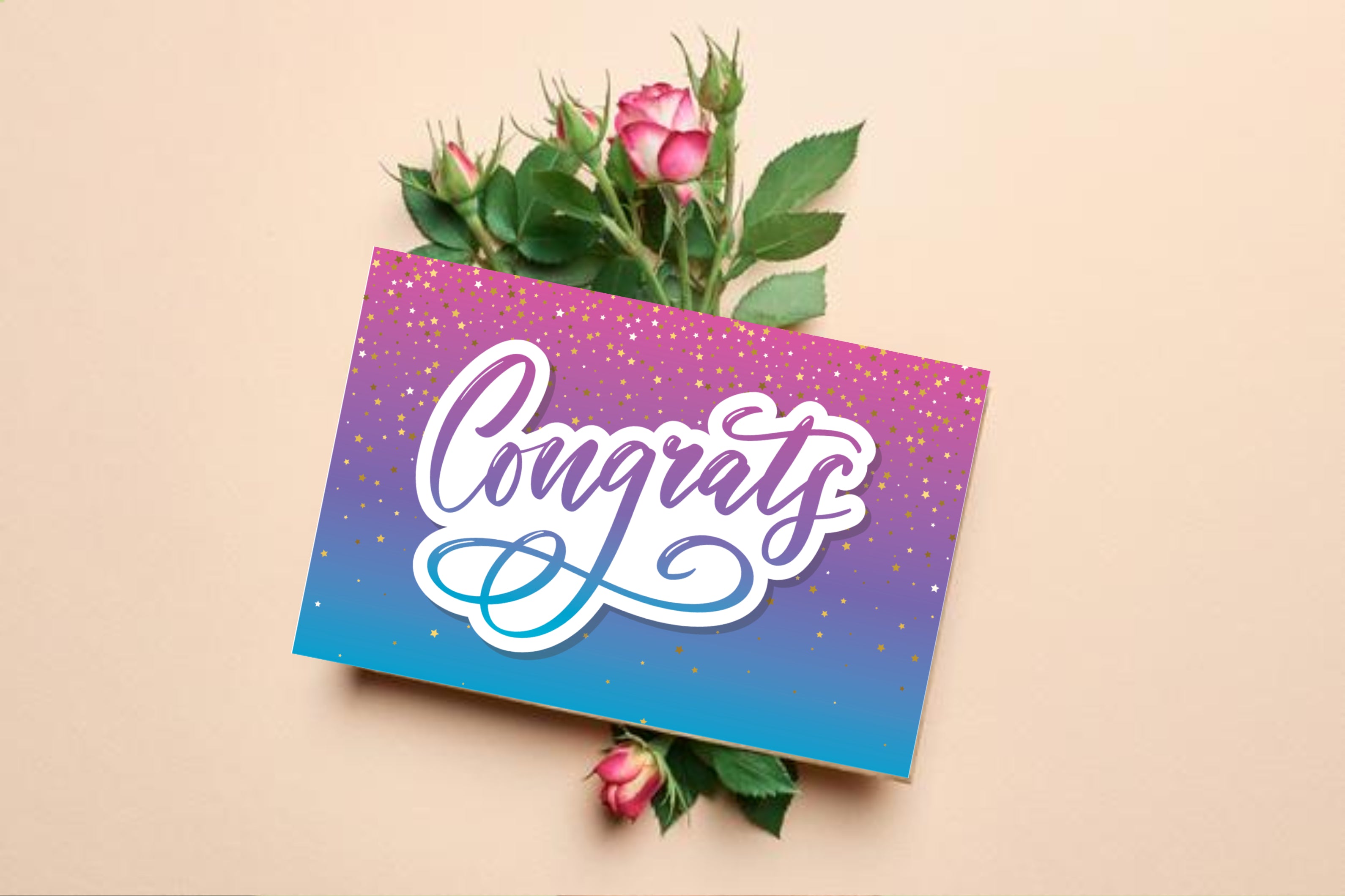 Congrats – Fluorescent Studios | Your Personal Gifting Genie