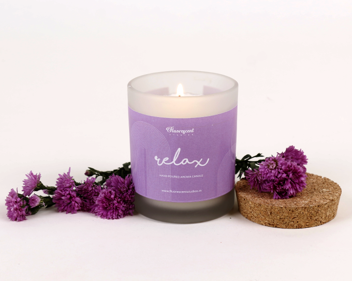 Relax Candle – Fluorescent Studios | Your Personal Gifting Genie